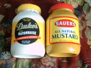 TWO-JARS-OF-DUKES-MAYO-ONE-JAR-OF-SAUERS-MUSTARD